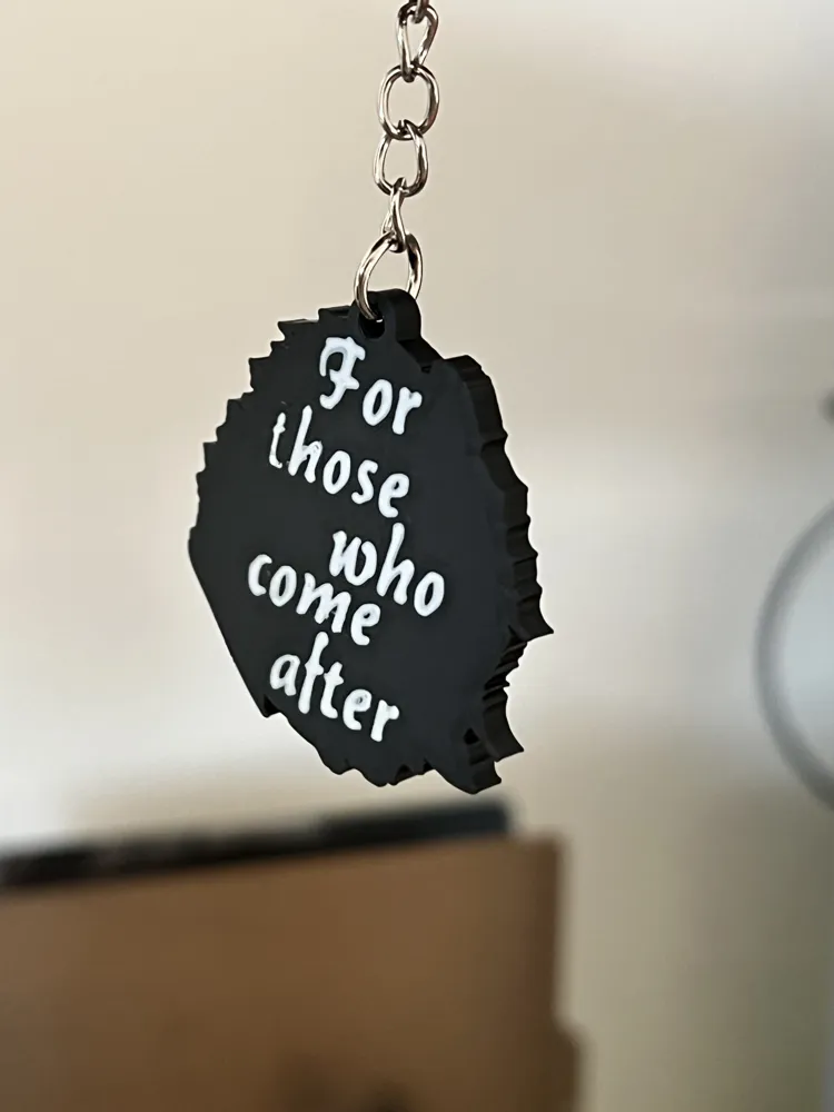 Clair Obscur Expedition 33 Brushstroke Keychain by Virithur MakerWorld ...