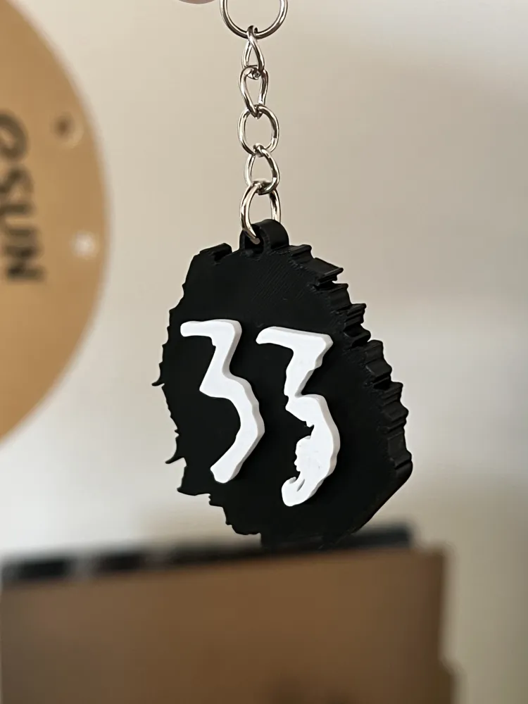 Clair Obscur Expedition 33 Brushstroke Keychain by Virithur MakerWorld ...