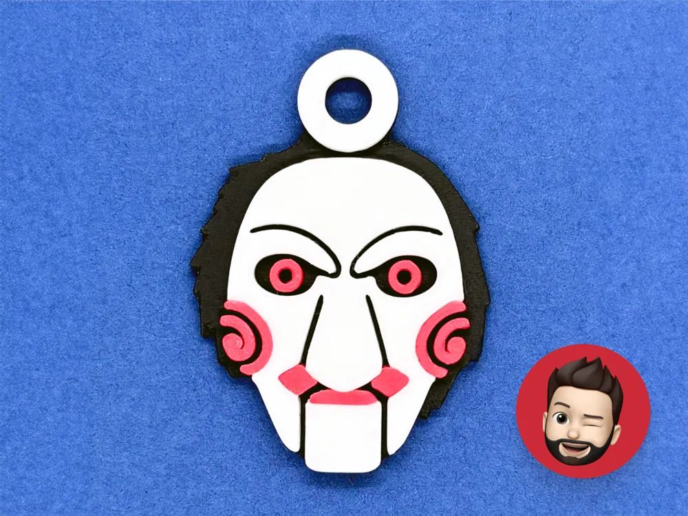 Characters Jigsaw keychain by nicodeimos - MakerWorld