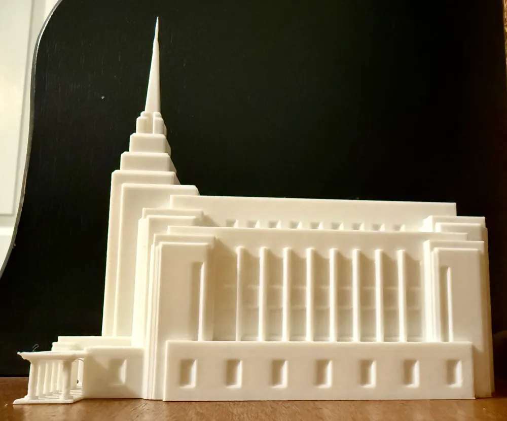 Rexburg Temple - Church of Jesus Christ Remixed by Scott - MakerWorld