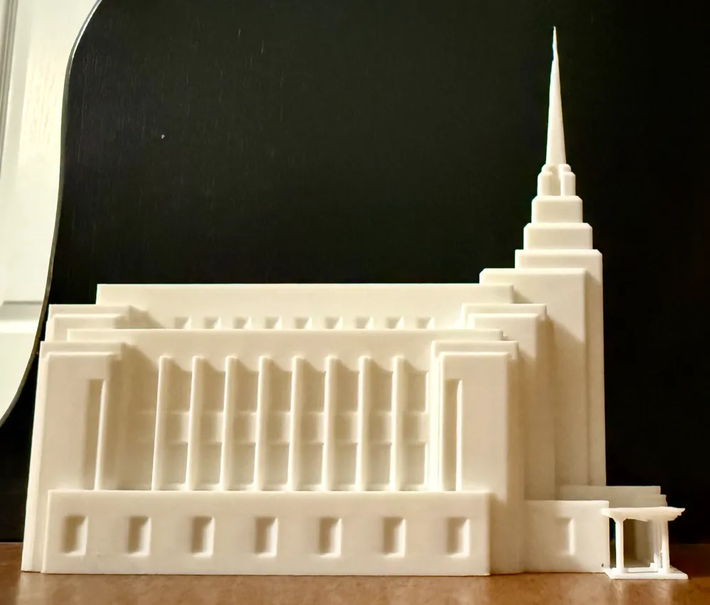 Rexburg Temple - Church of Jesus Christ Remixed by Scott - MakerWorld