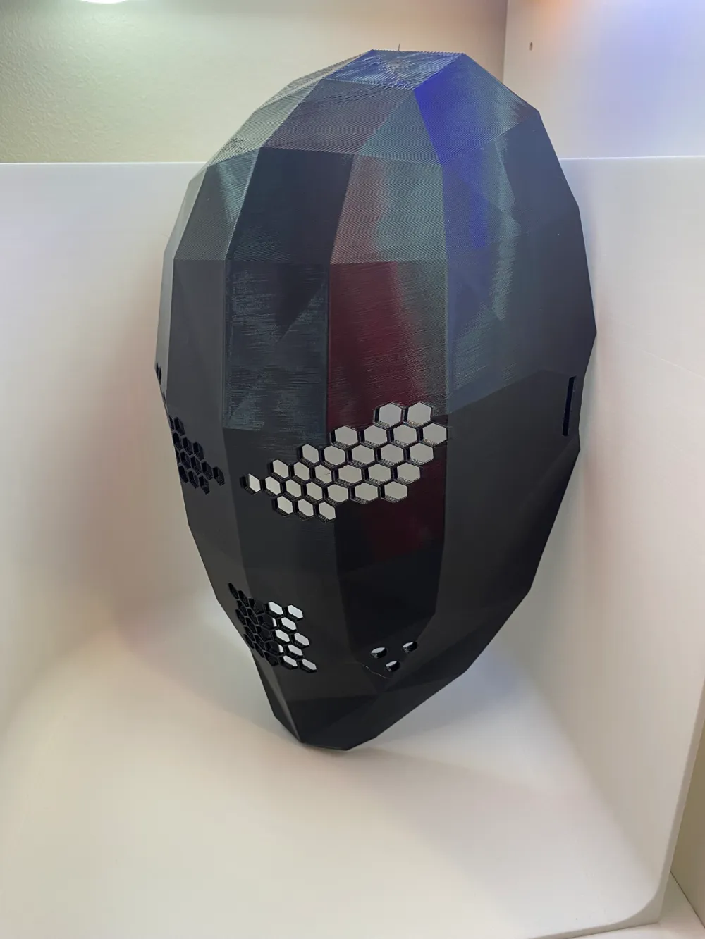 Halloween Cyberpunk Hex Mask by Rushy_Rush MakerWorld: Download Free 3D ...