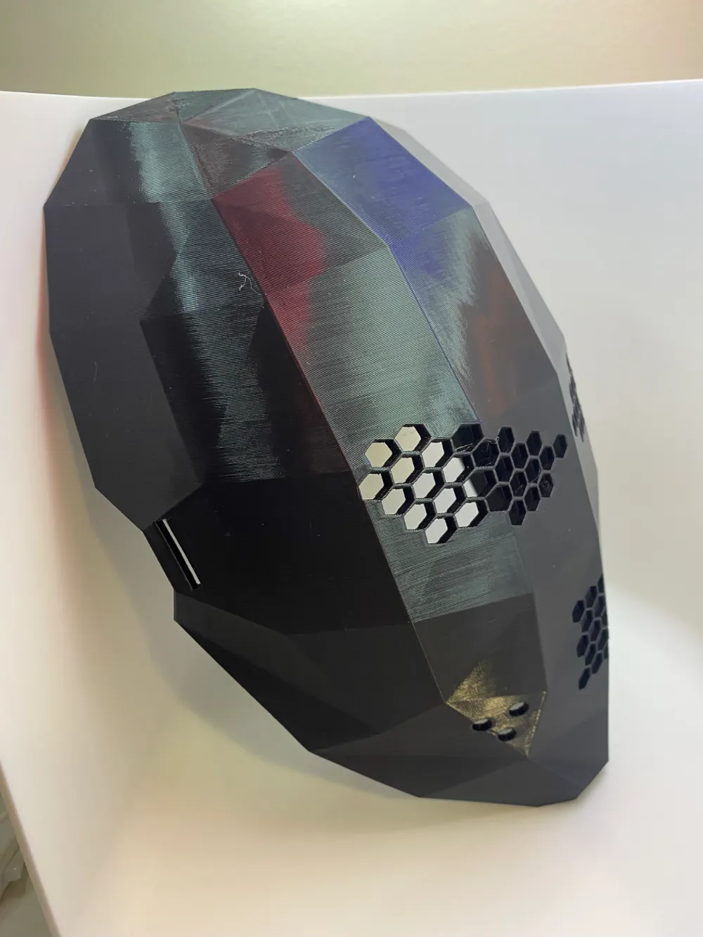 Halloween Cyberpunk Hex Mask by Rushy_Rush MakerWorld: Download Free 3D ...