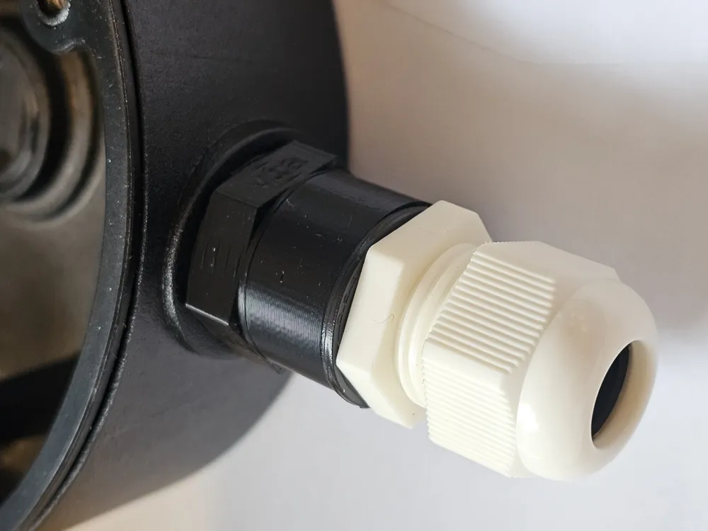 G 3/4" to M20 thread adapter - Hikvision CCTV base - Free 3D Print ...