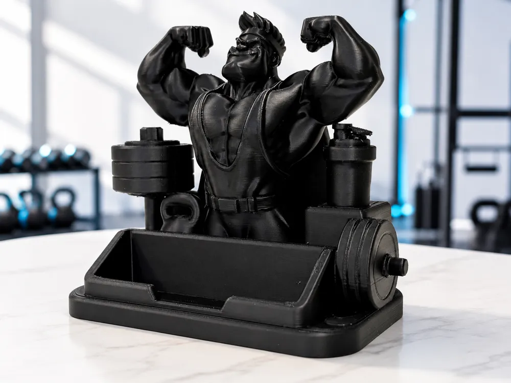 Gym / Fitness Business Card Holder - Free 3D Print Model - MakerWorld