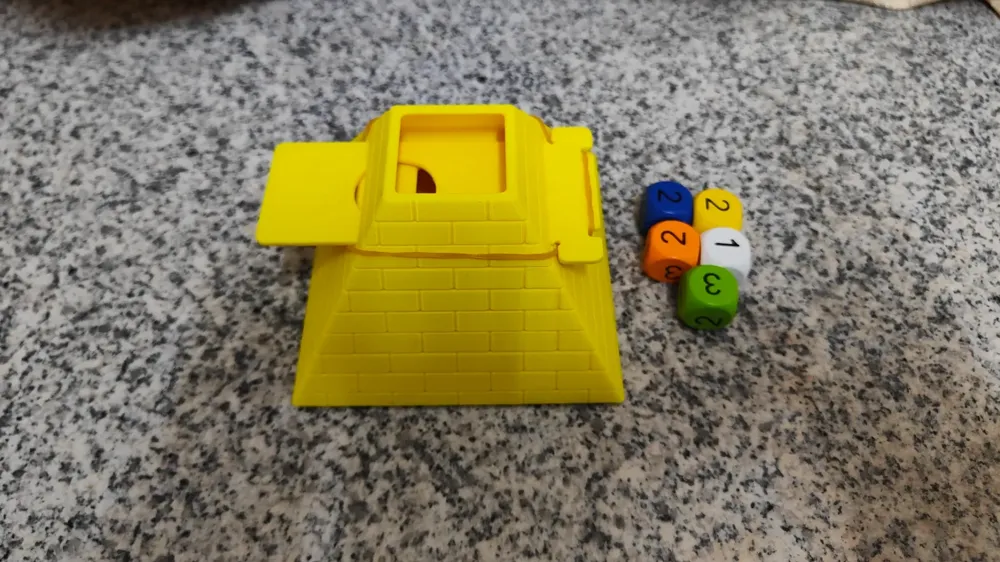 Dice Pyramid for board games, printable on A1 mini by user_4116078728 ...