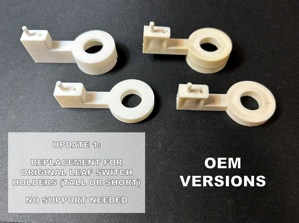 Arcade Leaf Switch Button Holder - Updated Version - Free 3D Print ...