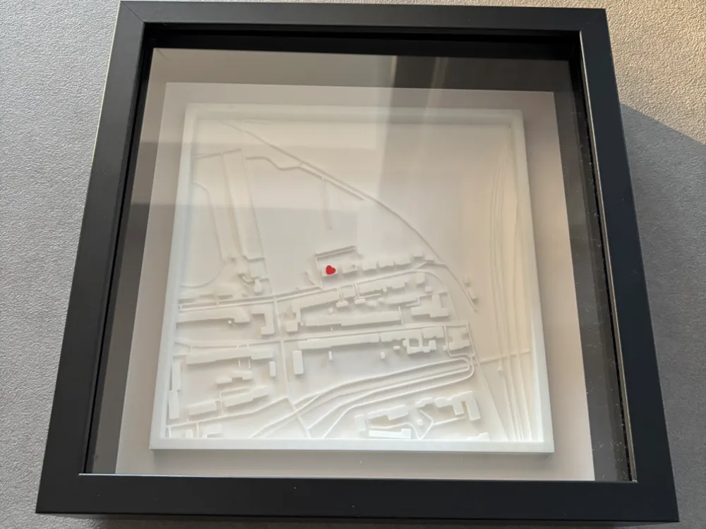 Personalized 3D city map by bee1001 MakerWorld: Download Free 3D Models