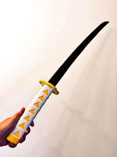 Demon Slayer - Zenitsu Katana - Fast ,Slide Play by Atrl Studio ...