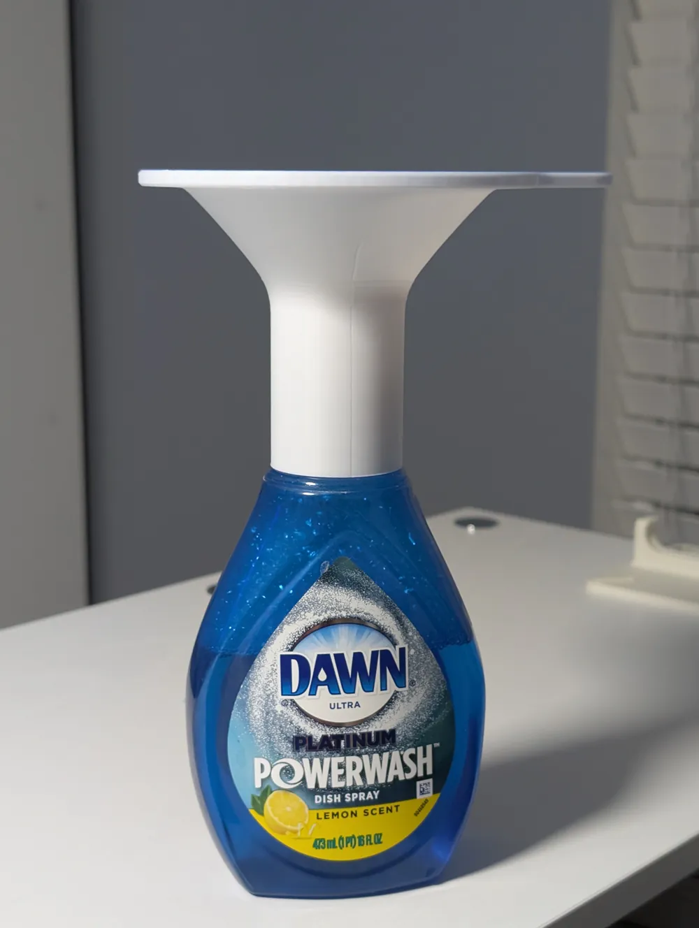 DAWN Powerwash Refill Recipe Funnel - Free 3D Print Model - MakerWorld