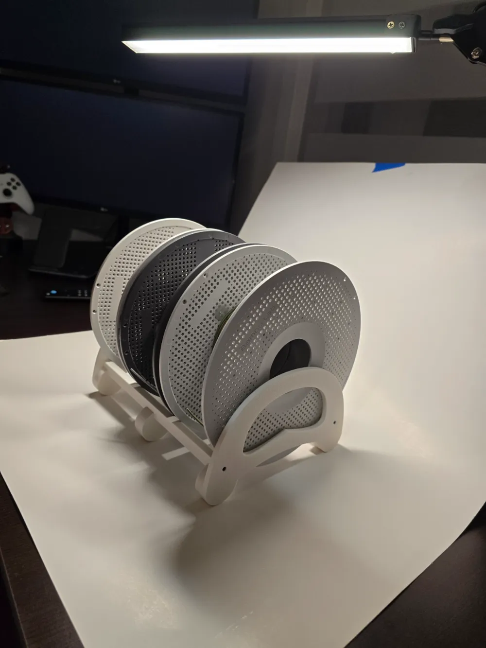 Filament Spool Rack - Free 3D Print Model - MakerWorld