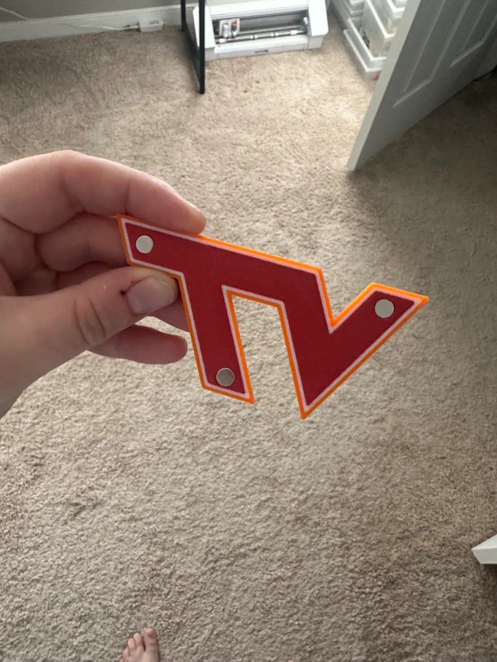 Virginia Tech Magnet by goldiesvinyl MakerWorld: Download Free 3D Models