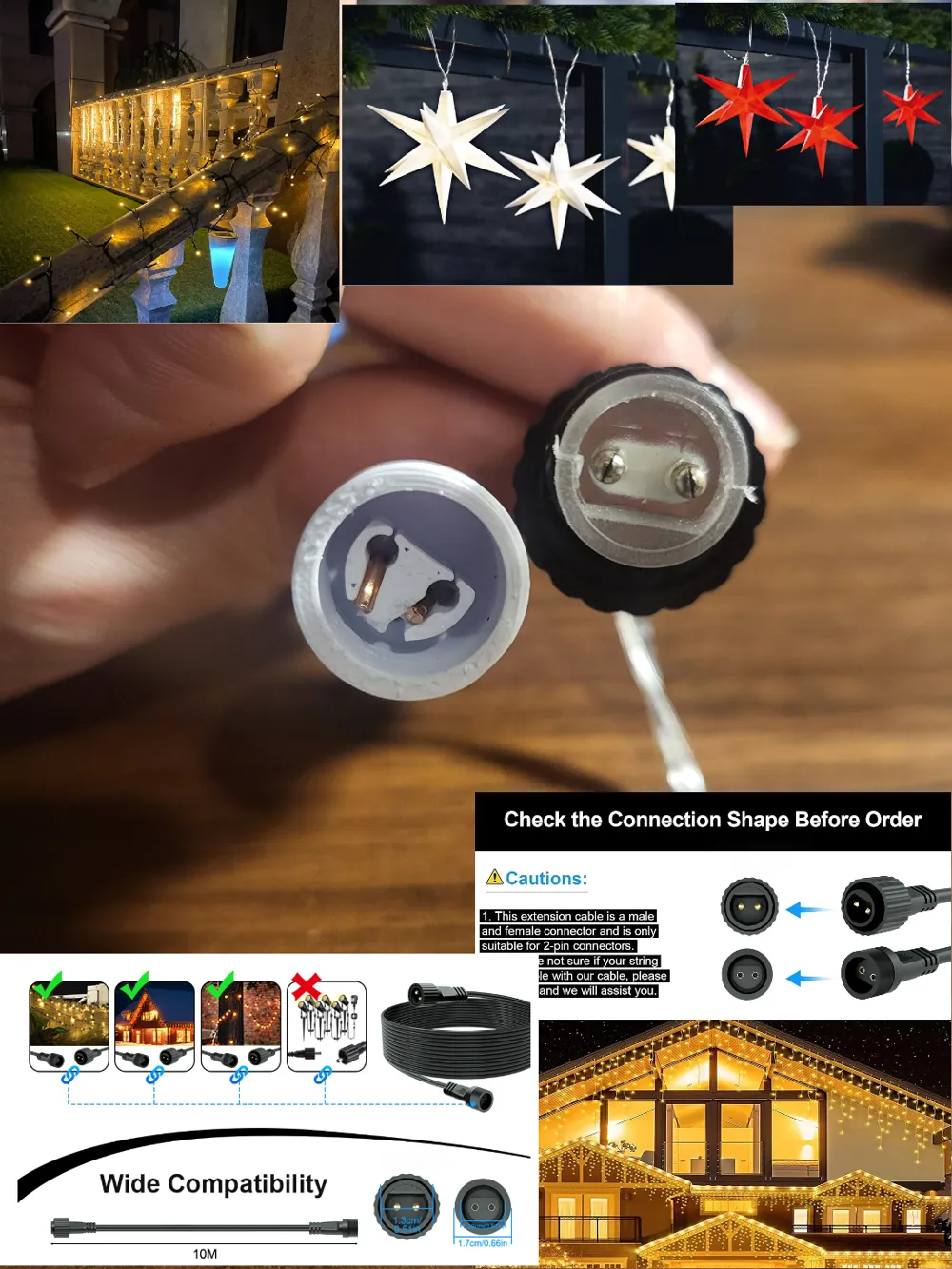 Adapter - 2 pol connector string lights led by jochengerster - MakerWorld