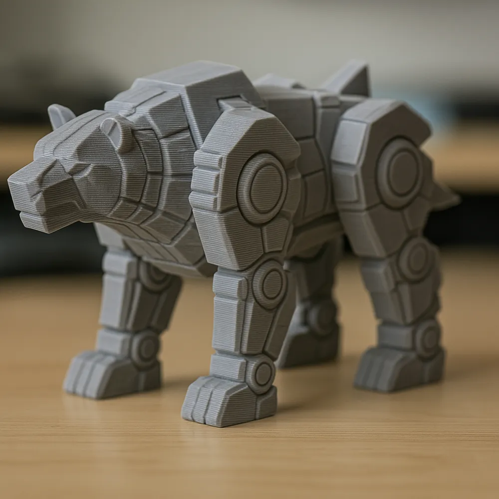 Mecha series - Mecha Bear by Cris MakerWorld: Download Free 3D Models