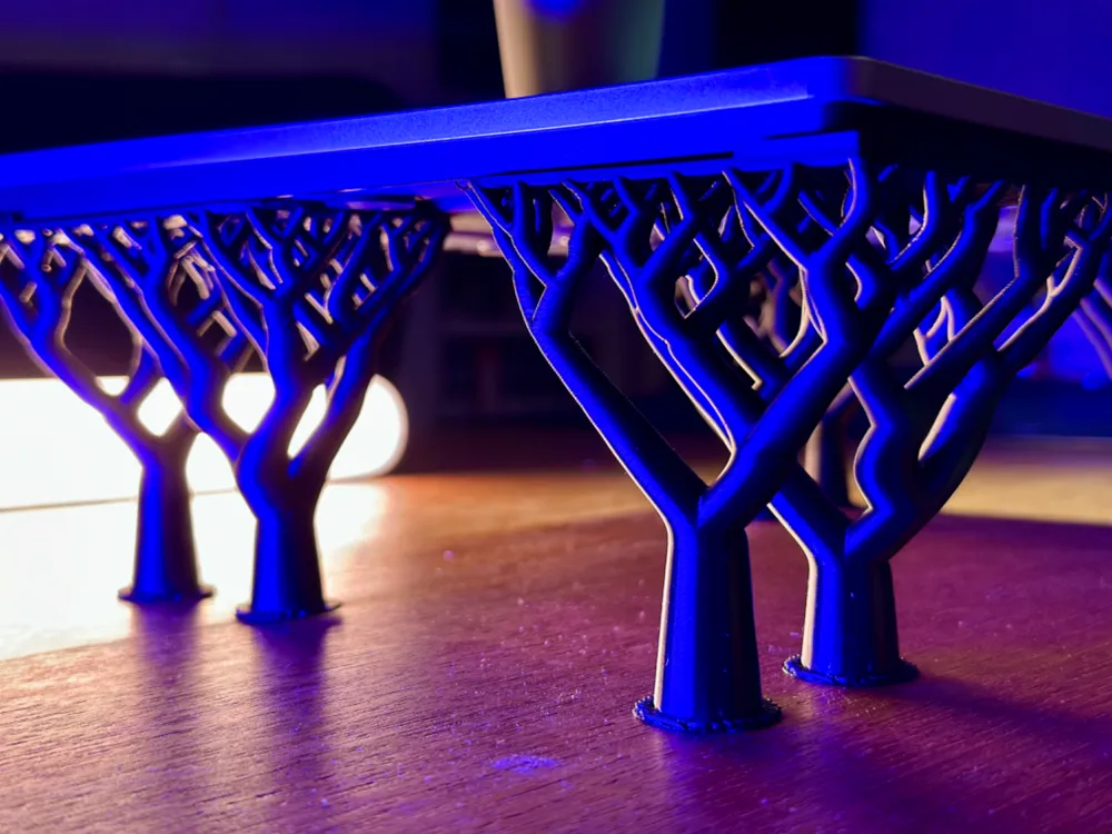 Dark Bambu Organic Tree Support Riser by Anish1976 - MakerWorld