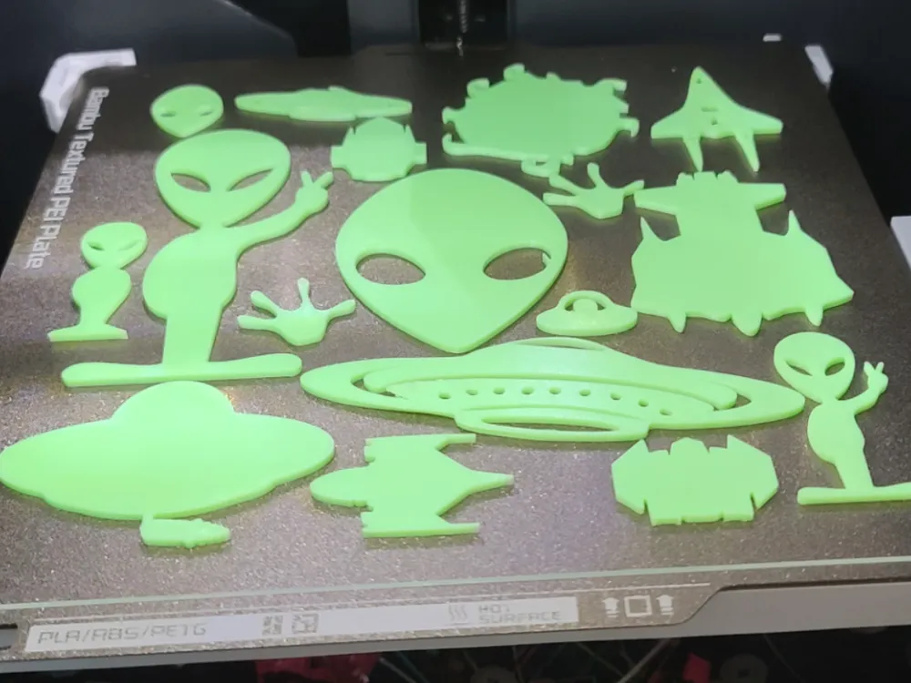 Galactic Glow Ceiling Pack - Space, Aliens, UFO's by Society ROAR 3D ...