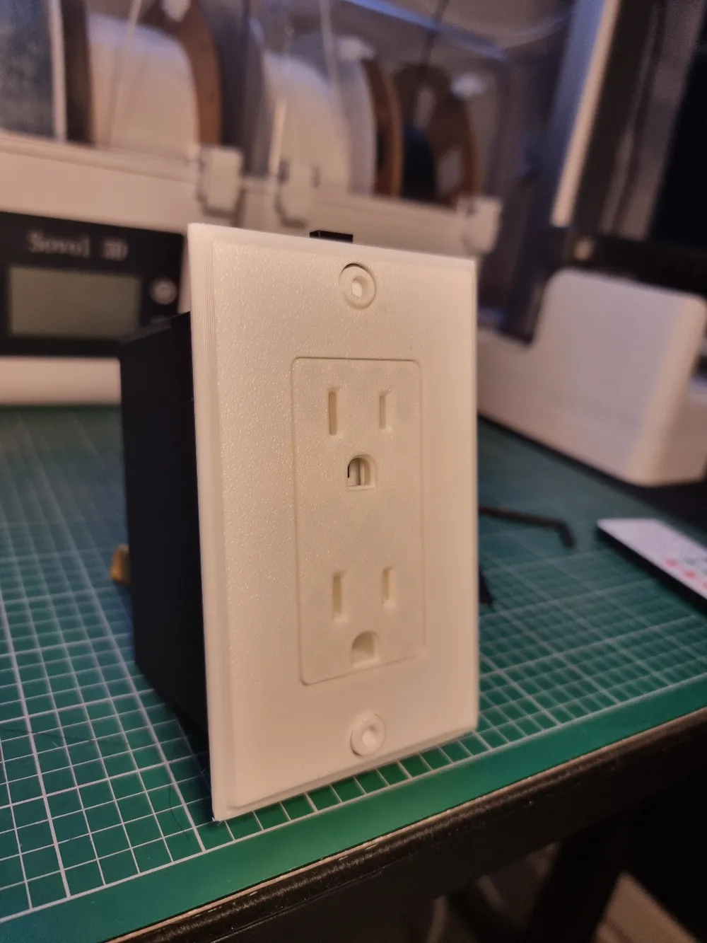 Secret Safe - Hidden Storage Vault - Power Outlet - Free 3D Print Model ...