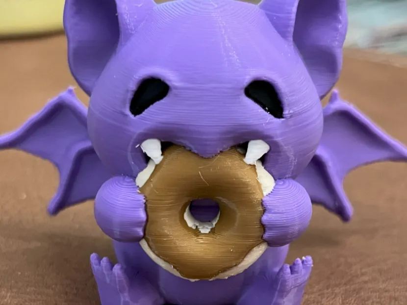 Cute Donut Bat by mcmb16 - MakerWorld