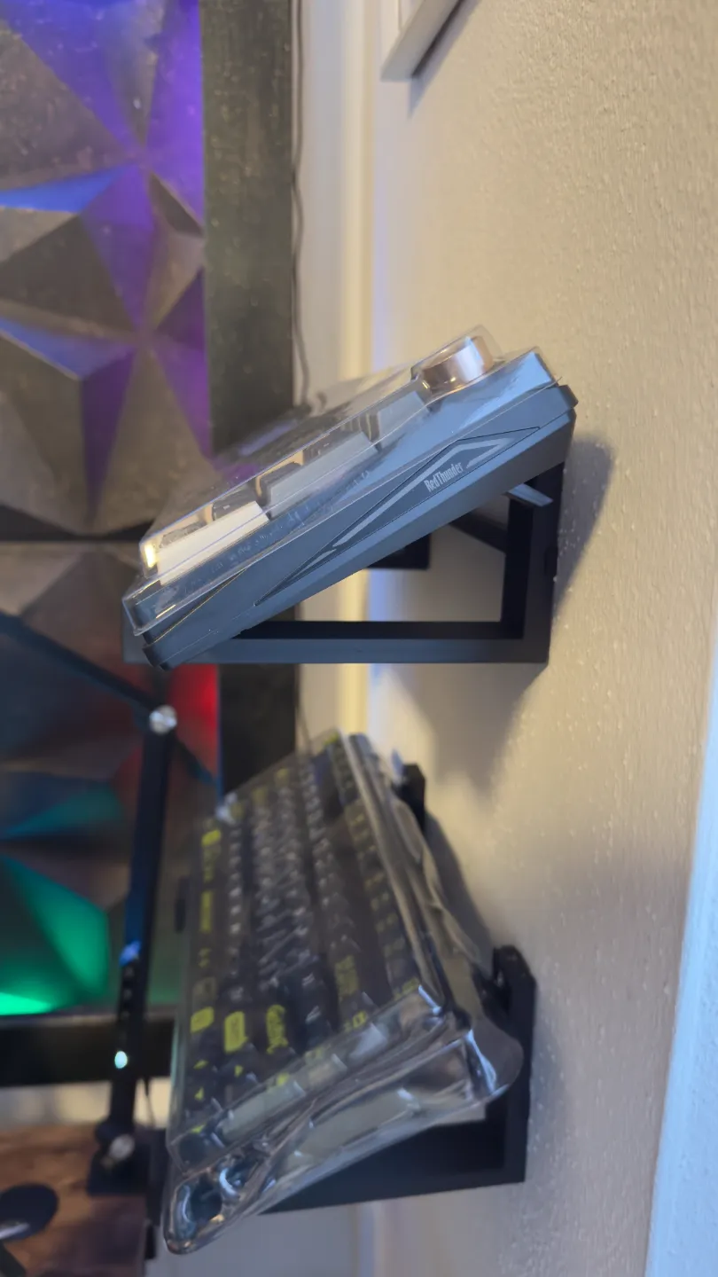 Keyboard Wall Mount - Free 3D Print Model - MakerWorld