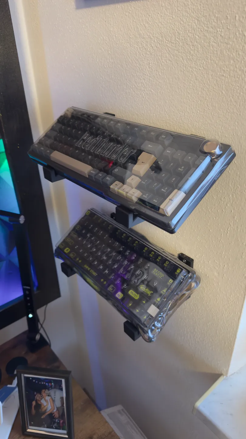Keyboard Wall Mount by TechGearOps MakerWorld: Download Free 3D Models
