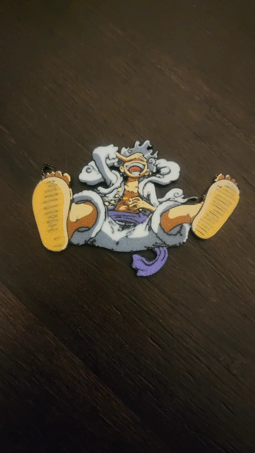 Luffy Gear 5 Keychain by Mech - MakerWorld