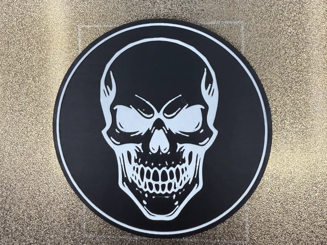 SKULL COASTER - Free 3D Print Model - MakerWorld