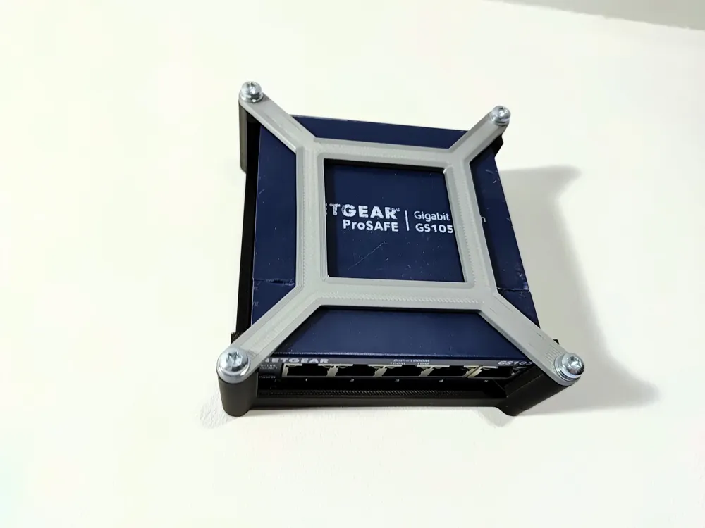 Ethernet Switch - Wand- & Skadis-Halterung – Kostenloses 3D-Druckmodell ...