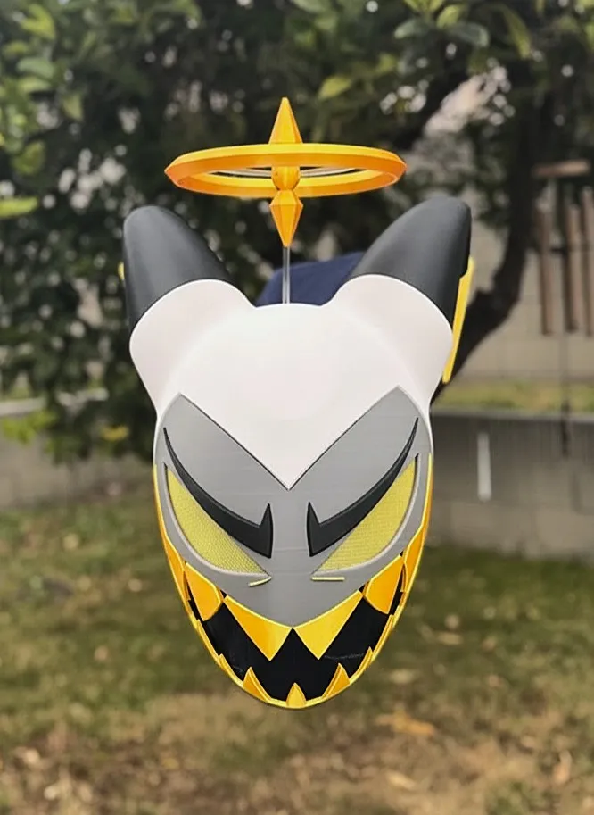 Adam's Exorcist Commander helmet From Hazbin Hotel - Free 3D Print ...