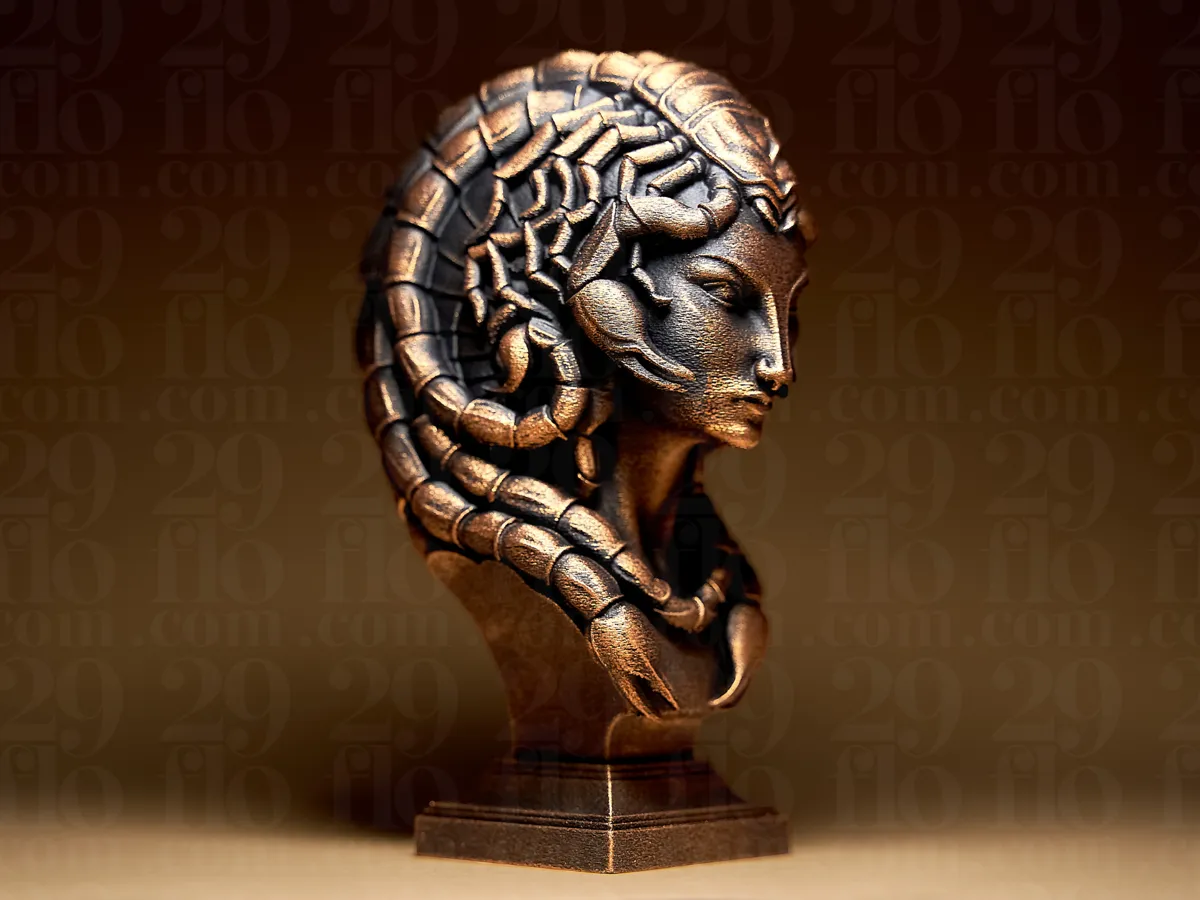 [8/12] Lady SCORPIO - The SCORPION - Zodiac Series - Free 3D Print ...