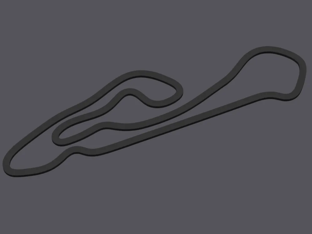 NCM Motorsports Park Bike Loop Track Map by CosmicMaker MakerWorld ...
