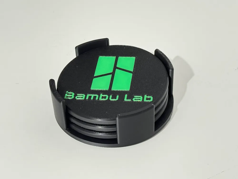 Bamboo lab coasters by sgenos - MakerWorld