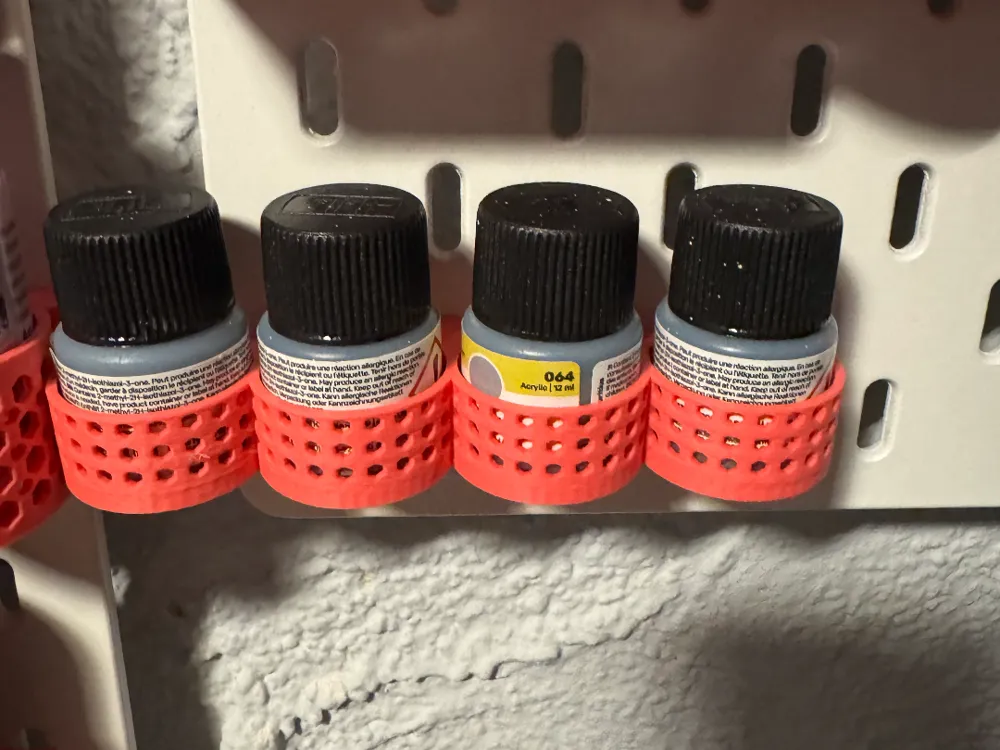Paint Holder Skadis Wall for Model Paints by raffa999 MakerWorld ...