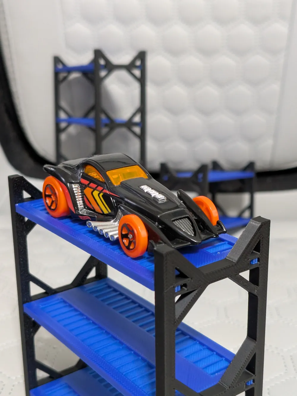 Hot Wheels display stand (5 Racks - 2 Racks) - Free 3D Print Model ...