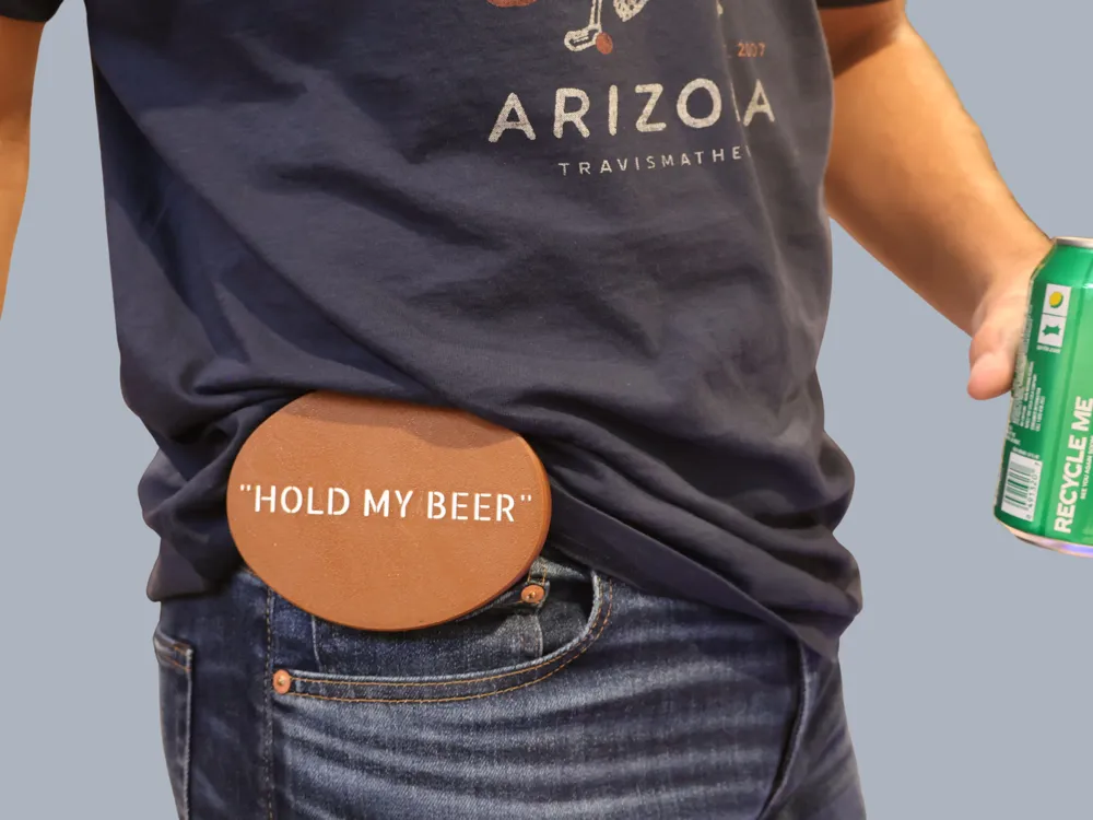 Cup Holder - Hinged Belt Holster - Free 3D Print Model - MakerWorld