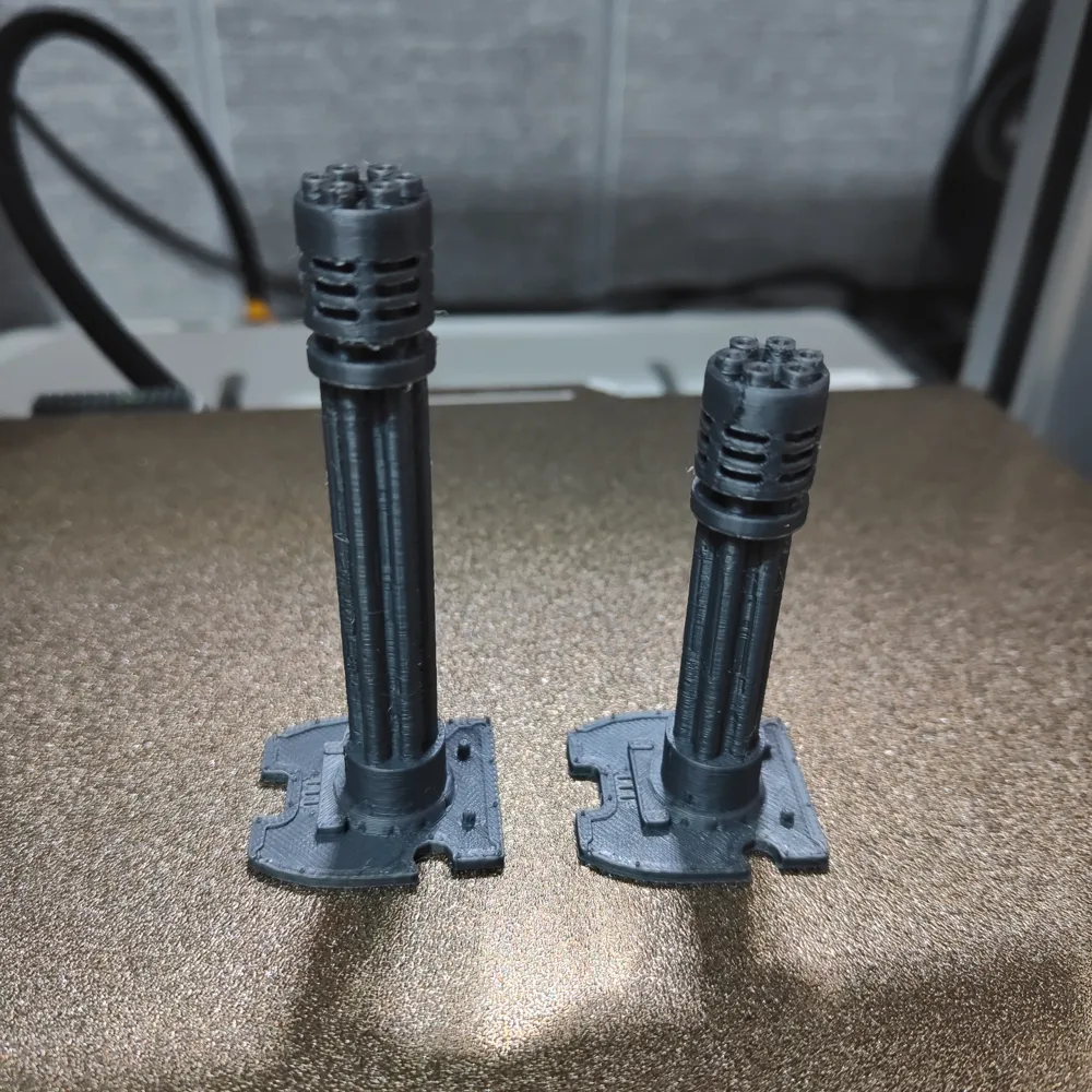 Gatling Gun extended - Free 3D Print Model - MakerWorld