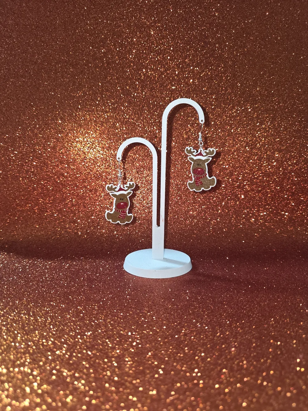 Sweet reindeer earrings by LC3D MakerWorld: Download Free 3D Models