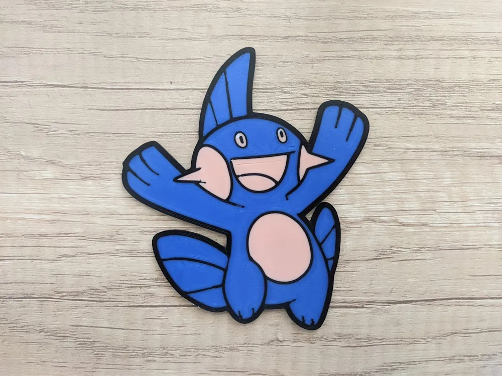 Marshtomp Wall Art by Sitsero - MakerWorld