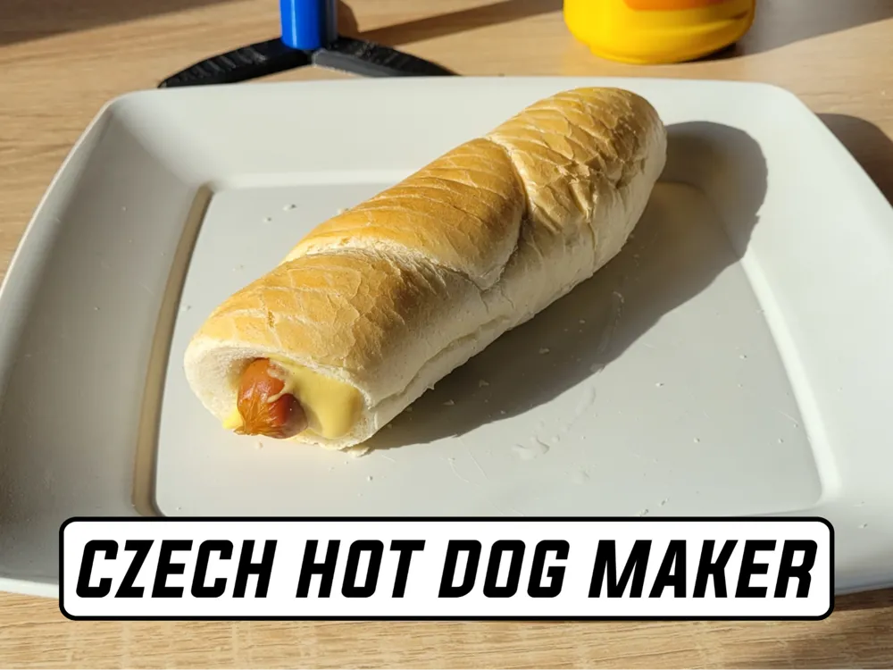 Czech hot dog maker by Zvedak MakerWorld: Download Free 3D Models
