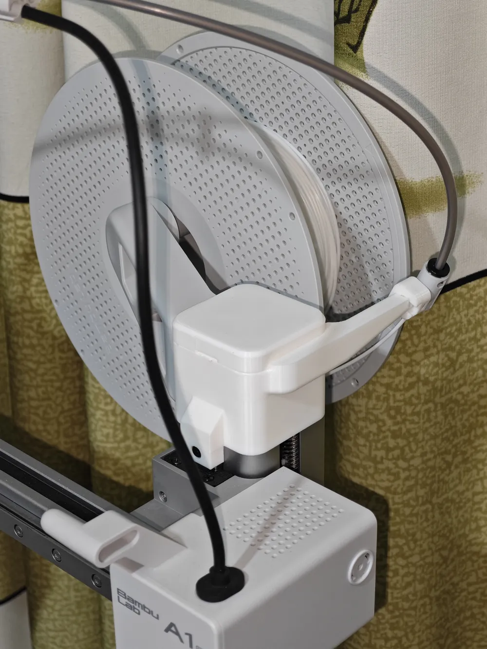 A1 mini overhead filament holder - Free 3D Print Model - MakerWorld