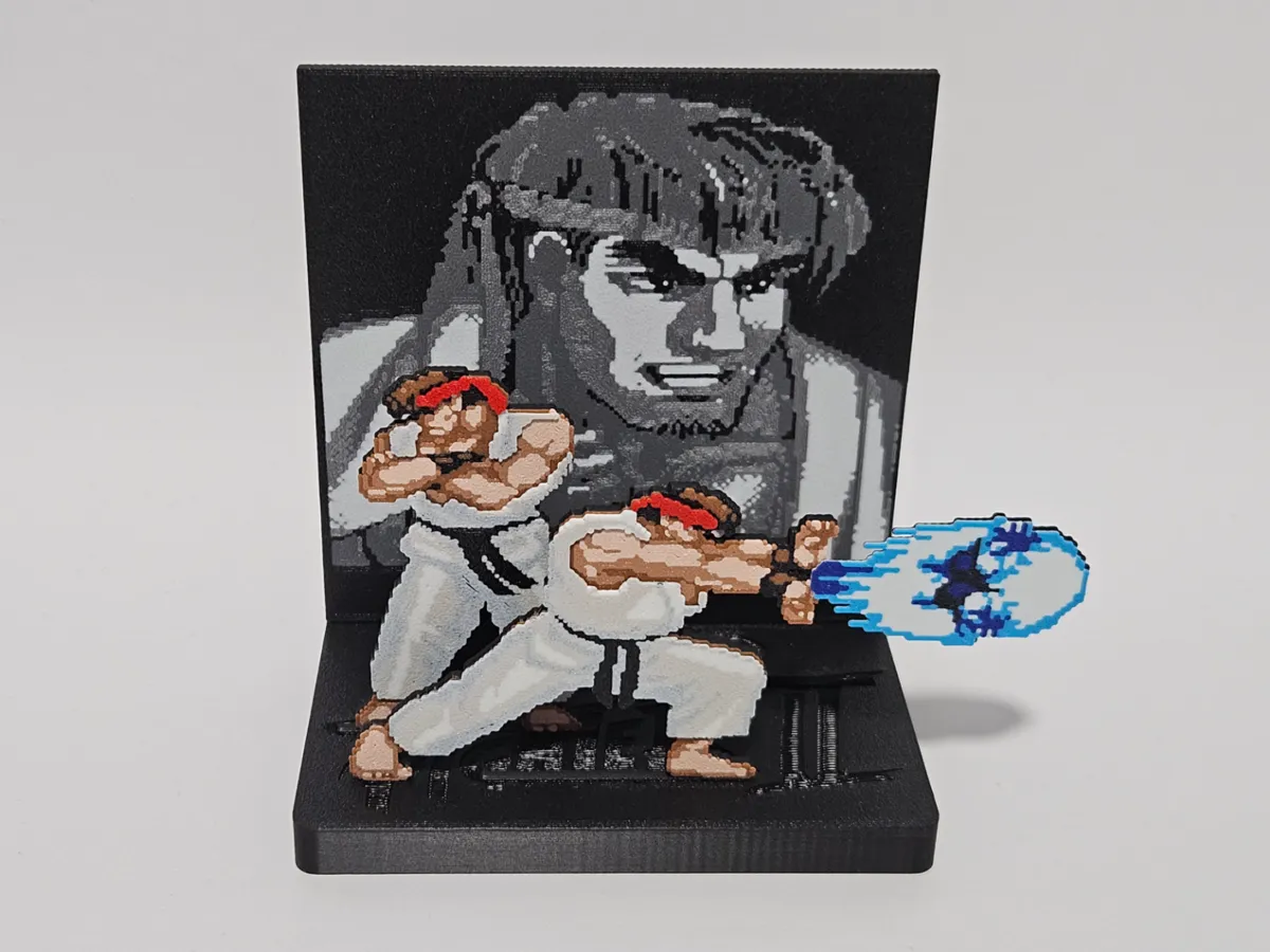 RYU: ULTIMATE EDITION (Street Fighter II) - Free 3D Print Model ...