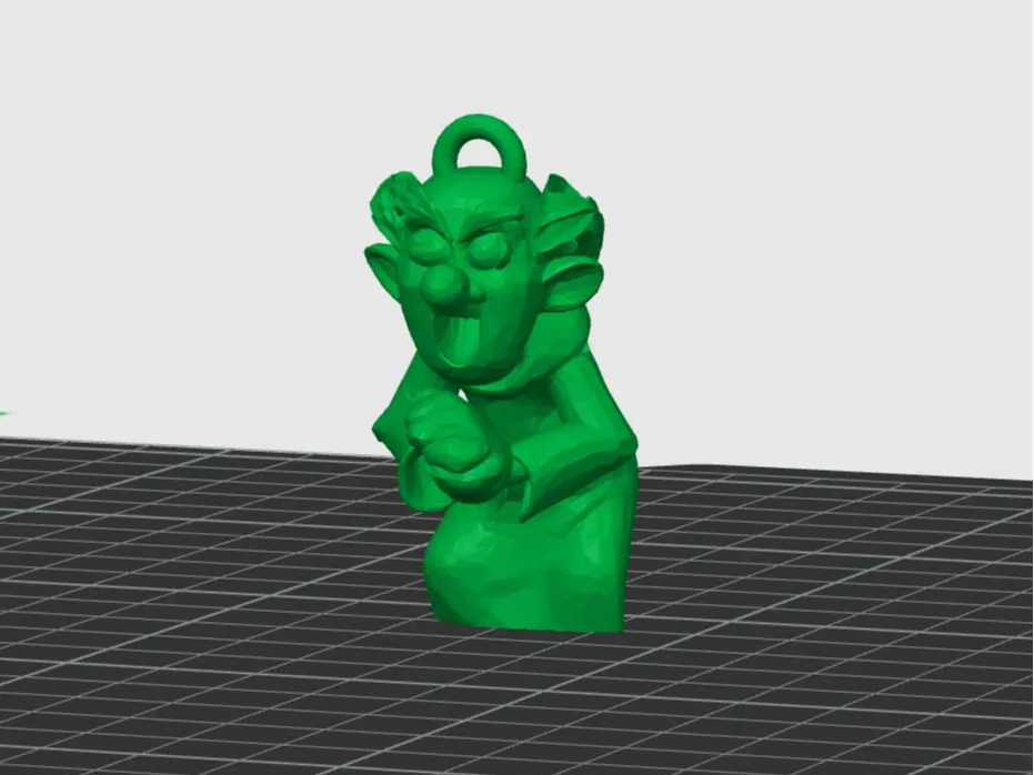 Smurfs Gargamel Keychain by 3D Up - MakerWorld