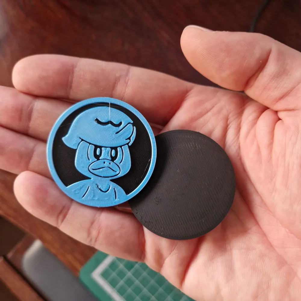 Quaxly Pokemon Coin by Kryator - MakerWorld