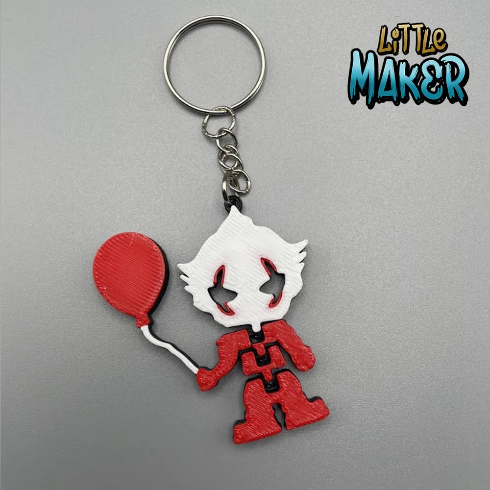 Flexi IT keychain by Little Maker MakerWorld: Download Free 3D Models
