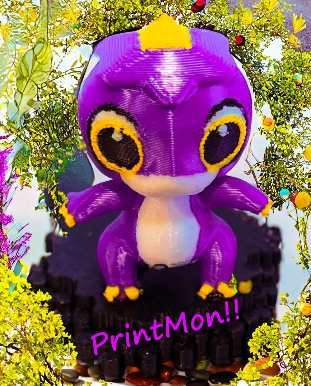 CUTE! PrintMon Weasel / Dragon Hybrid by CorwineCustoms.3D LLC - MakerWorld