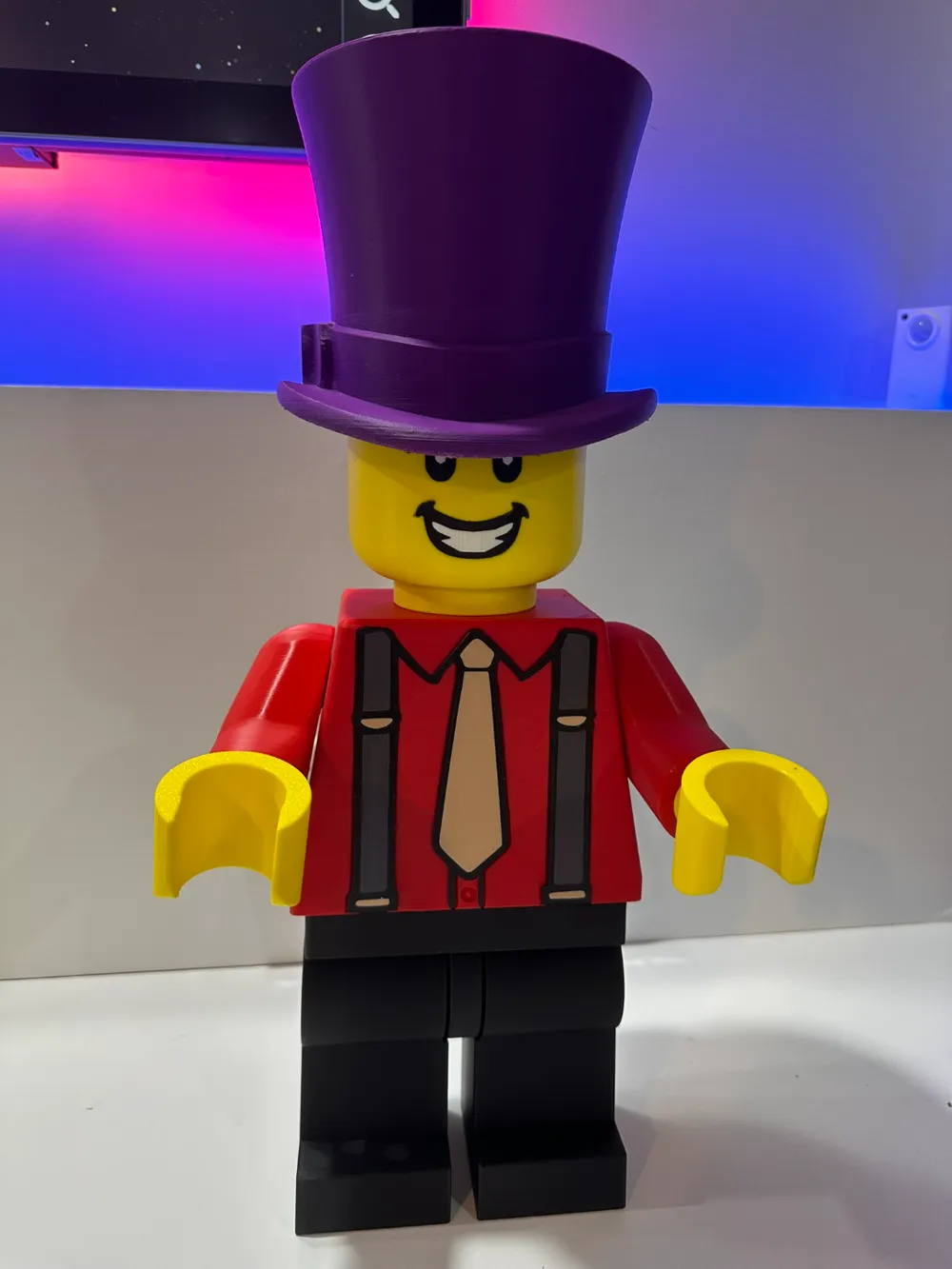 Mega Brick Minifigure 10:1 (1000%) - Top Hat Remixed by DMcKell ...