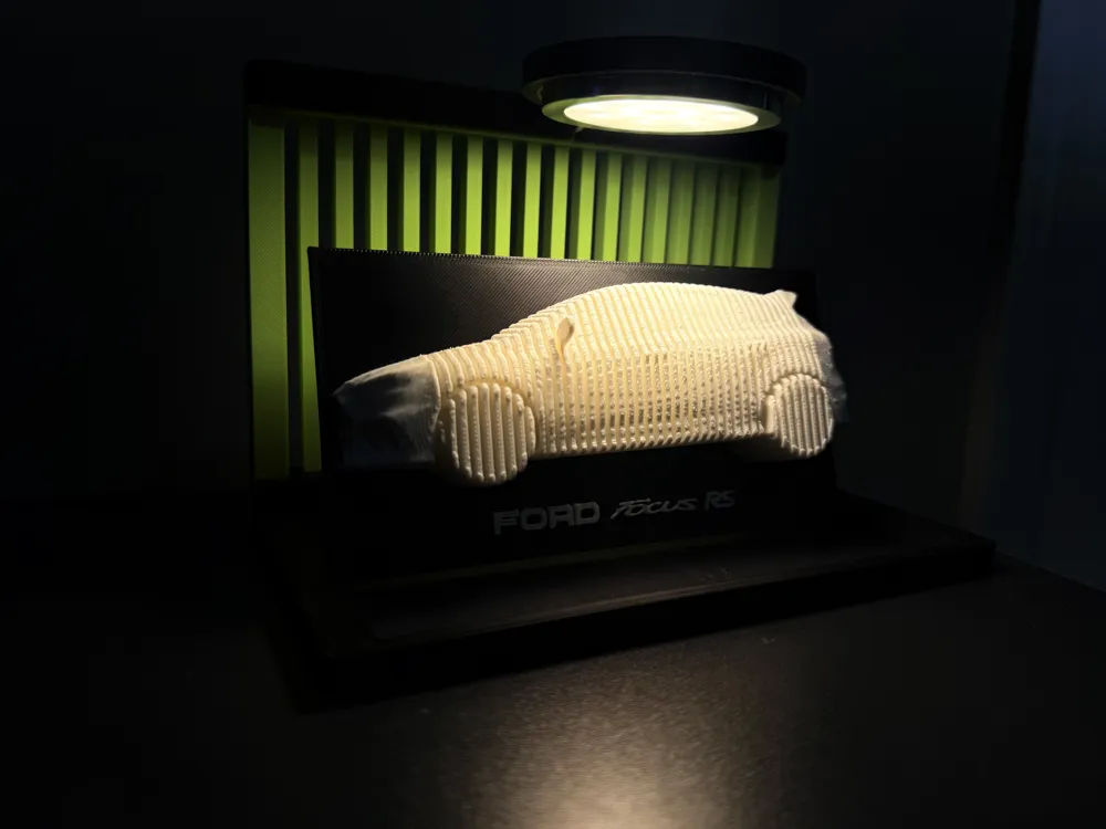 Ford Focus RS - Layered Car model! - Free 3D Print Model - MakerWorld