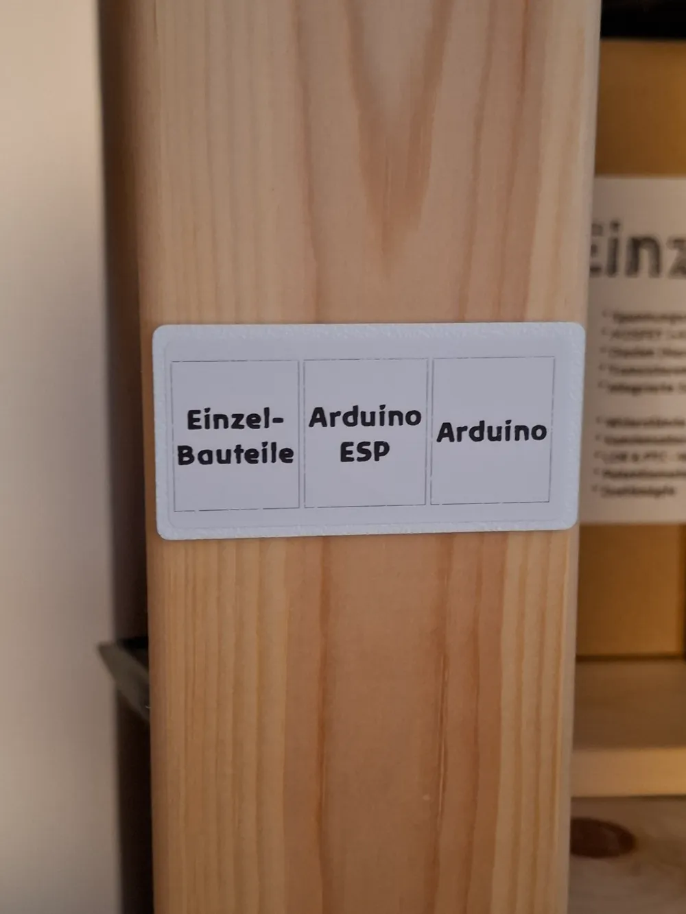 Label for Ikea shelf Hejne by Golygoon - MakerWorld