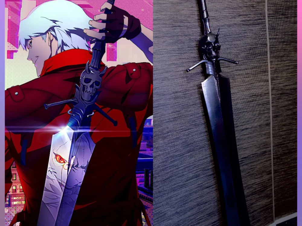 Devil May Cry Dante`s "Rebellion" by STLStudio MakerWorld: Download ...