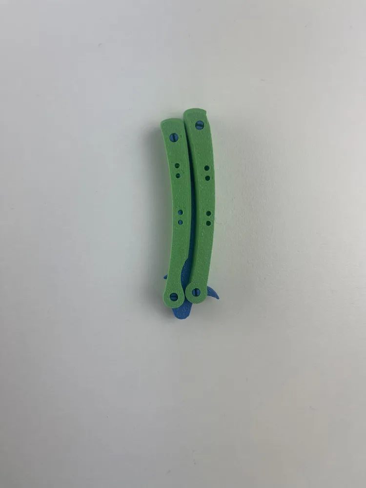 Mini Butterfly Knife Fidget Toy by Yllafo MakerWorld: Download Free 3D Models