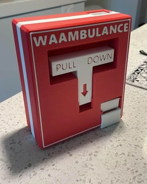 Candy / Pill Dispenser - WAAMBULANCE Alarm V2 by SamiSpiller MakerWorld ...